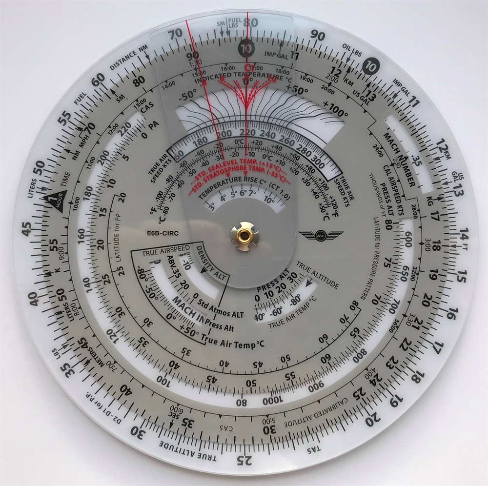 E6B Circular Flight Computer 15,5 cm